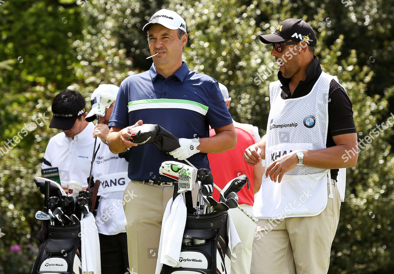 Simon Khan During Bmw Pga Championship Editorial Stock Photo - Stock ...
