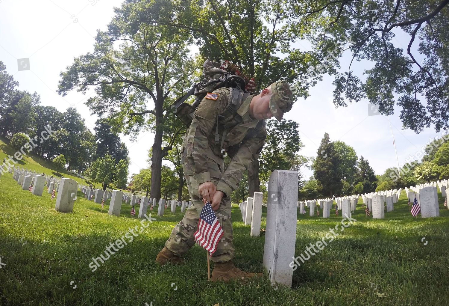 Soldier 3rd Us Infantry Regiment Places Editorial Stock Photo - Stock ...