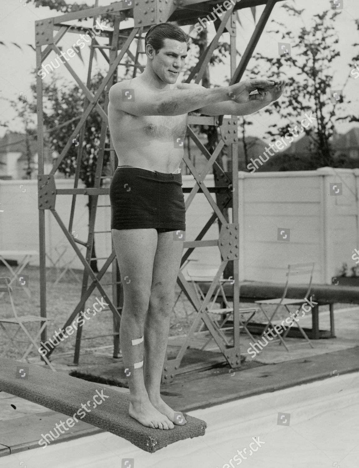 Buddy Baer Heavyweight Boxer Brother Boxer Editorial Stock Photo ...
