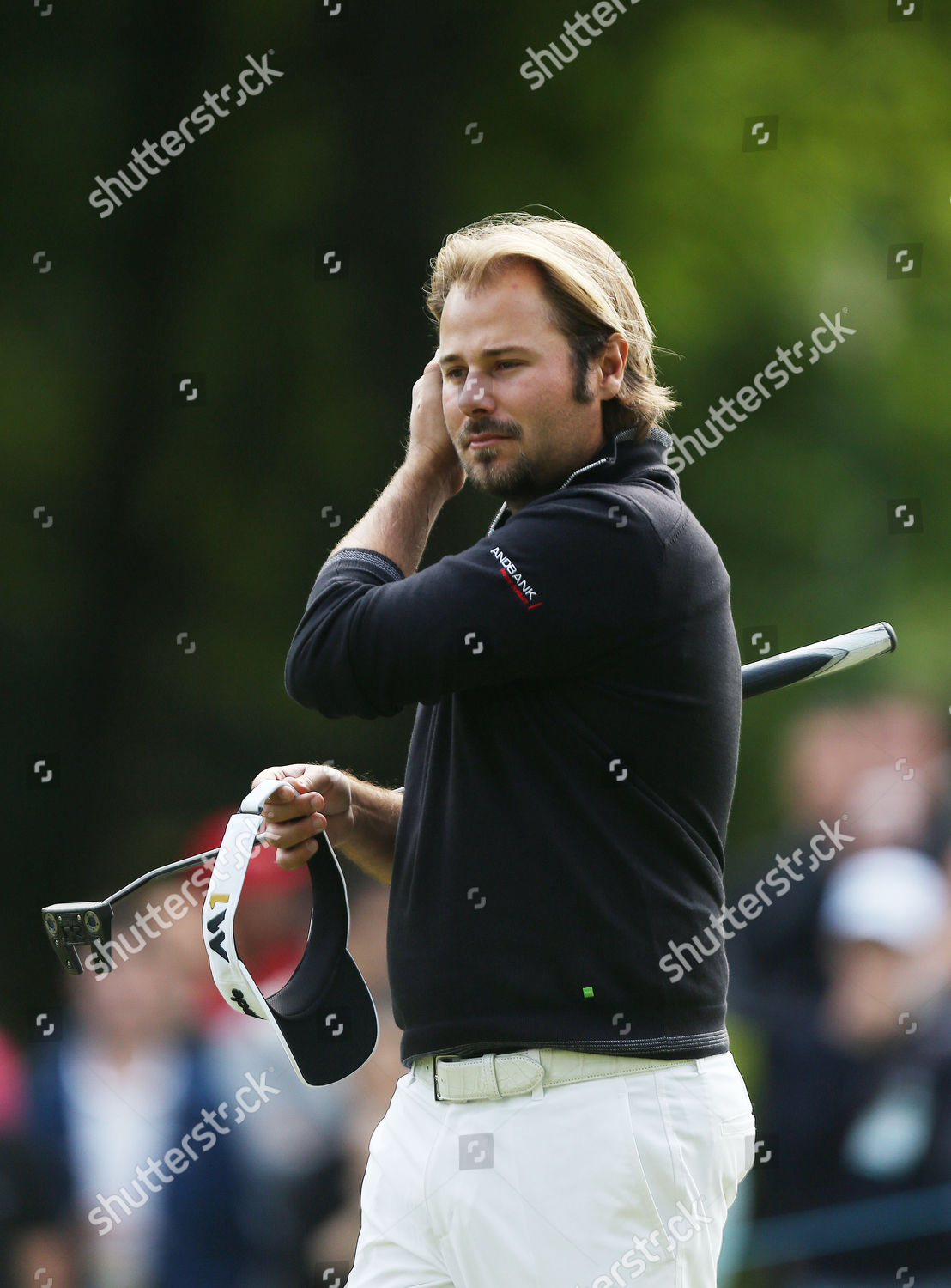 Victor Dubuisson During Bmw Pga Championship Editorial Stock Photo ...
