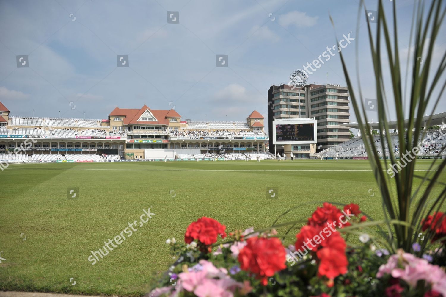 Trent Bridge Looking Glorious During Specsavers Editorial Stock Photo ...
