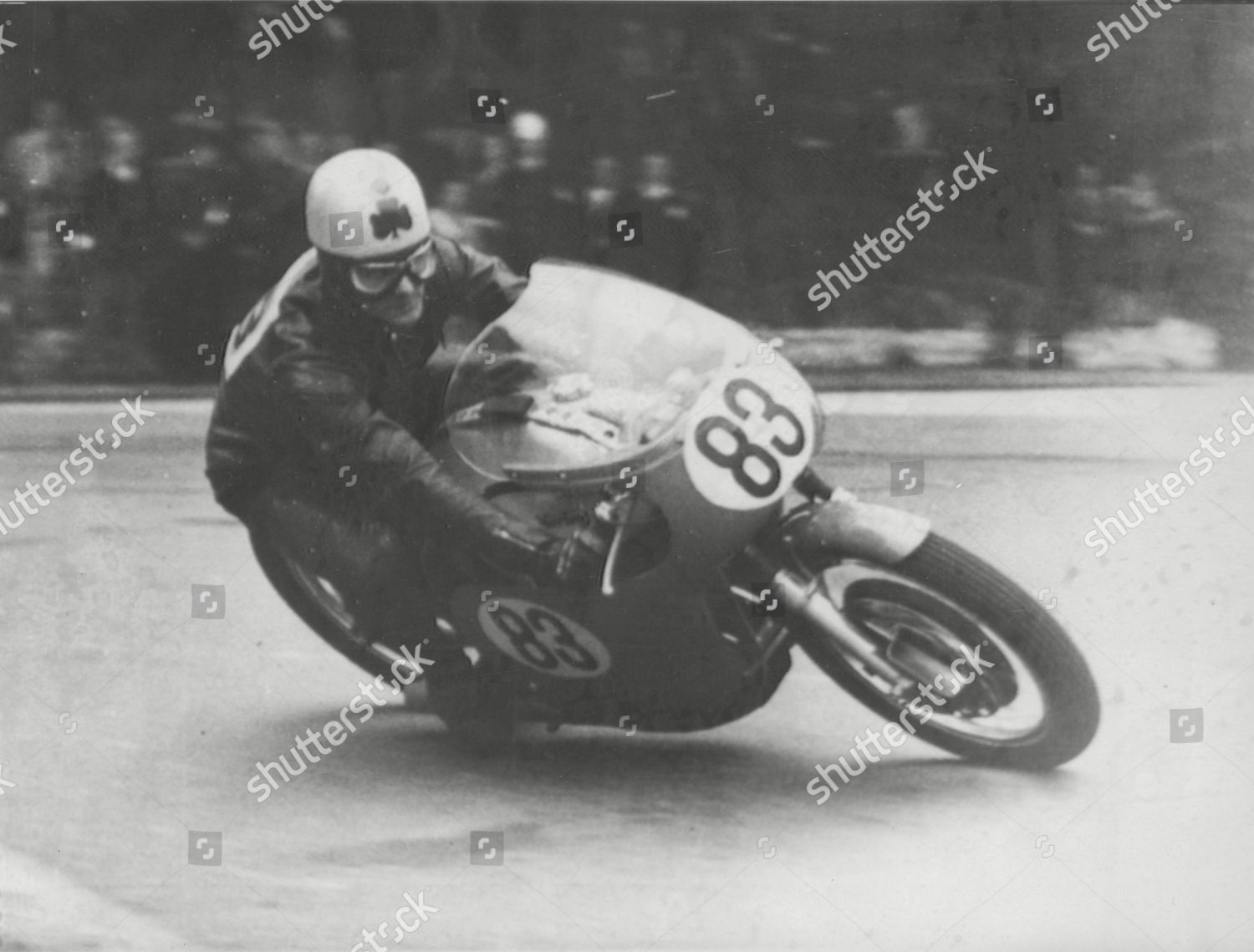 Joe Dunphy Racing Motorcyclist Winner Manx Editorial Stock Photo ...