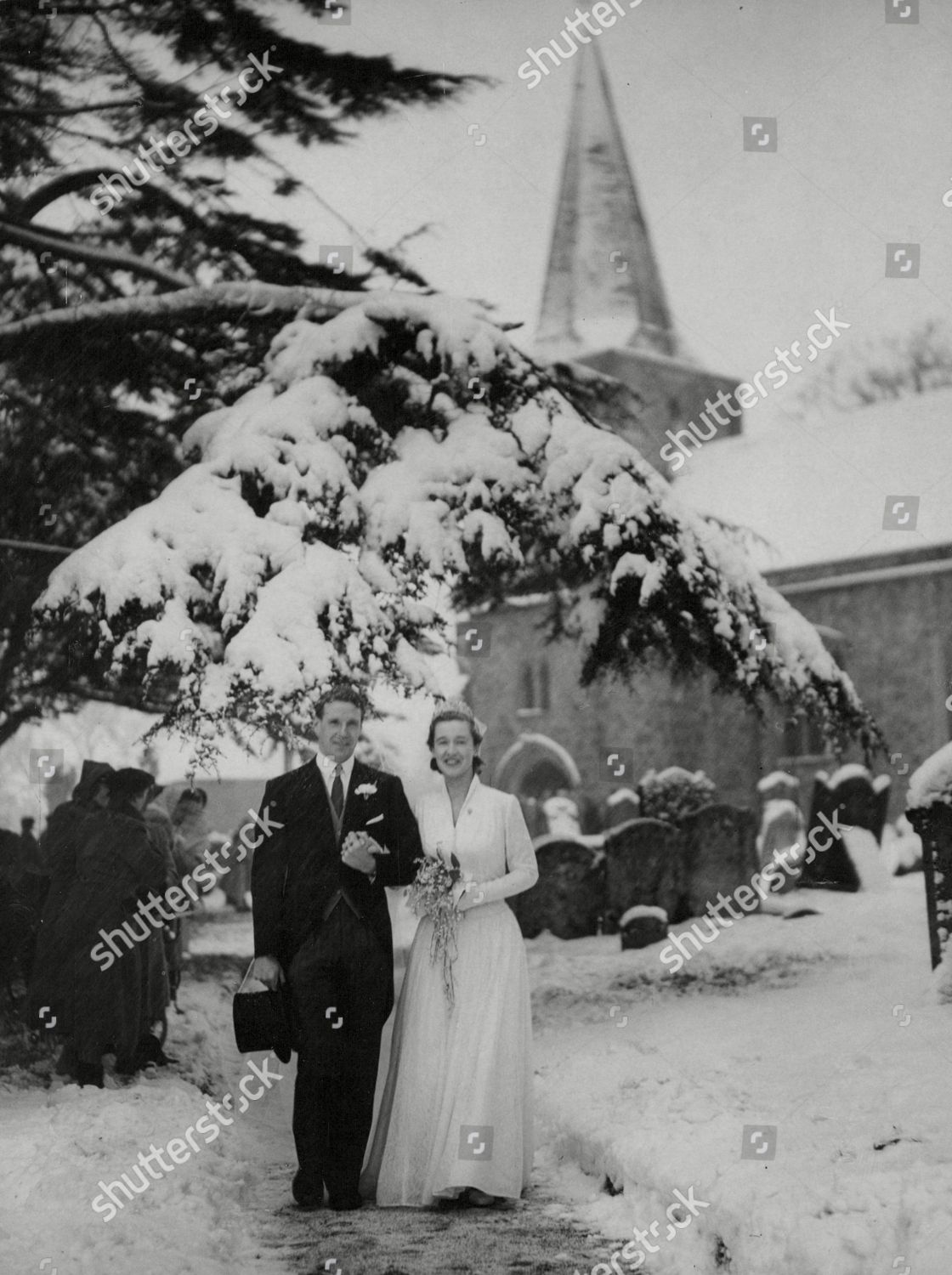 Wedding Miss Jean Dawes Captain Guy Editorial Stock Photo - Stock Image ...