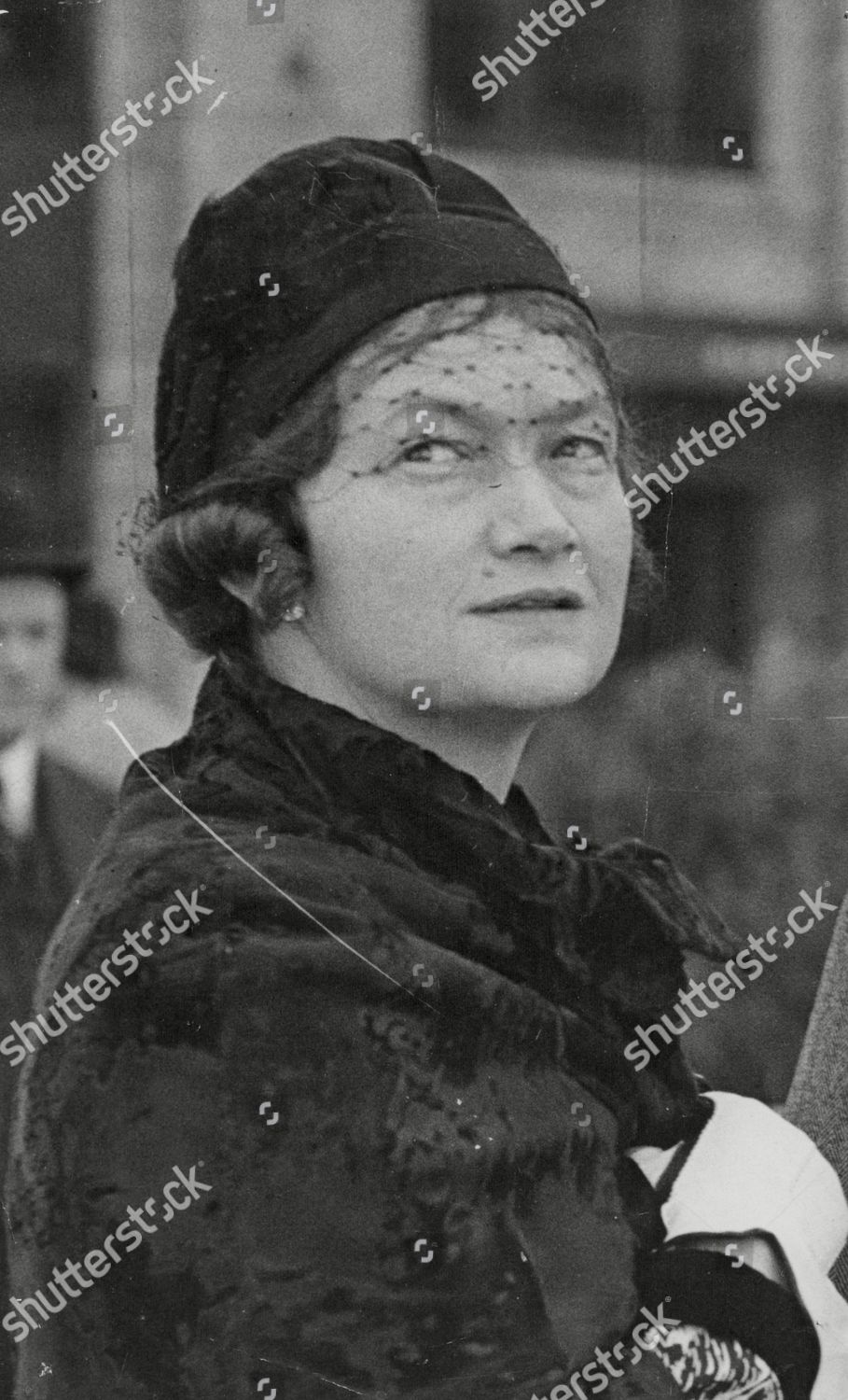 Anna Von Ribbentrop Known Annelies Wife Redaktionelles Stockfoto ...