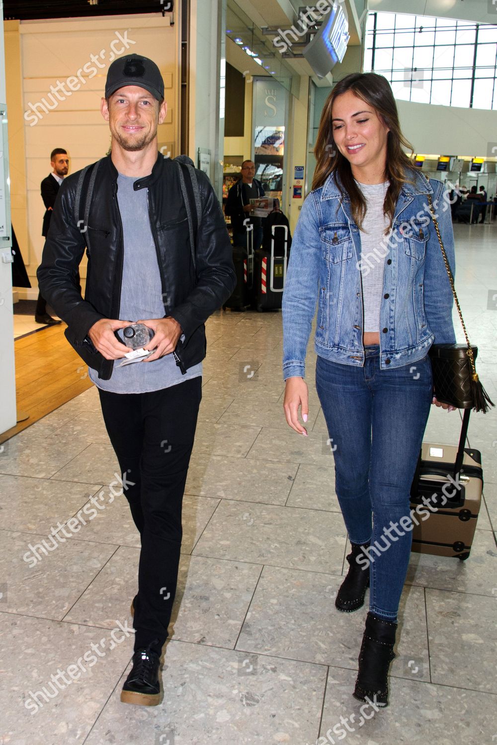 Jenson Button Girlfriend Brittny Ward Editorial Stock Photo - Stock ...