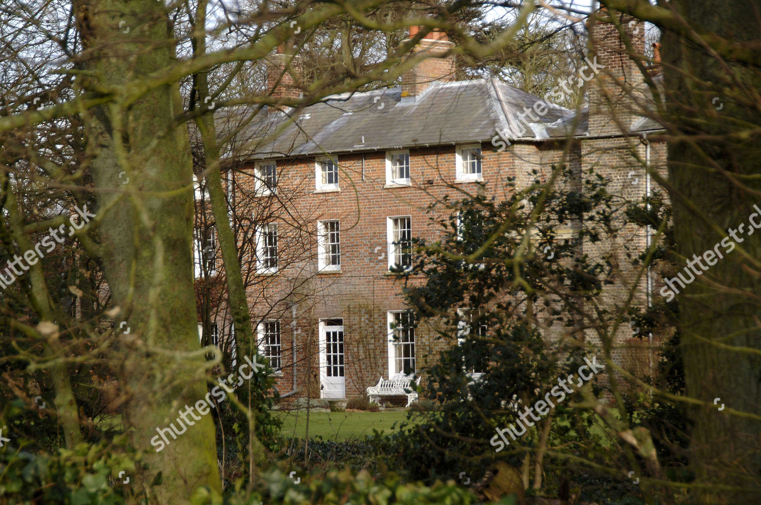 Old Rectory Peasemore Childhood Home David Editorial Stock Photo ...