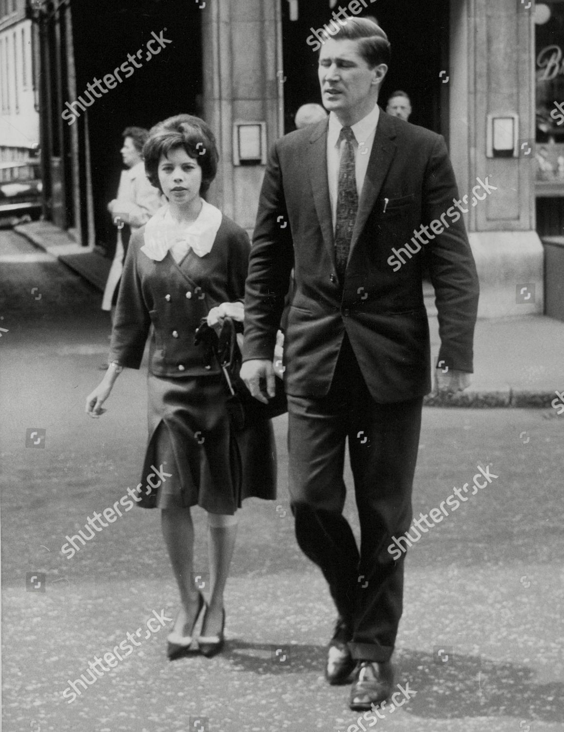 Dr Geoffrey Allen Surgeon His Fiance Editorial Stock Photo - Stock ...
