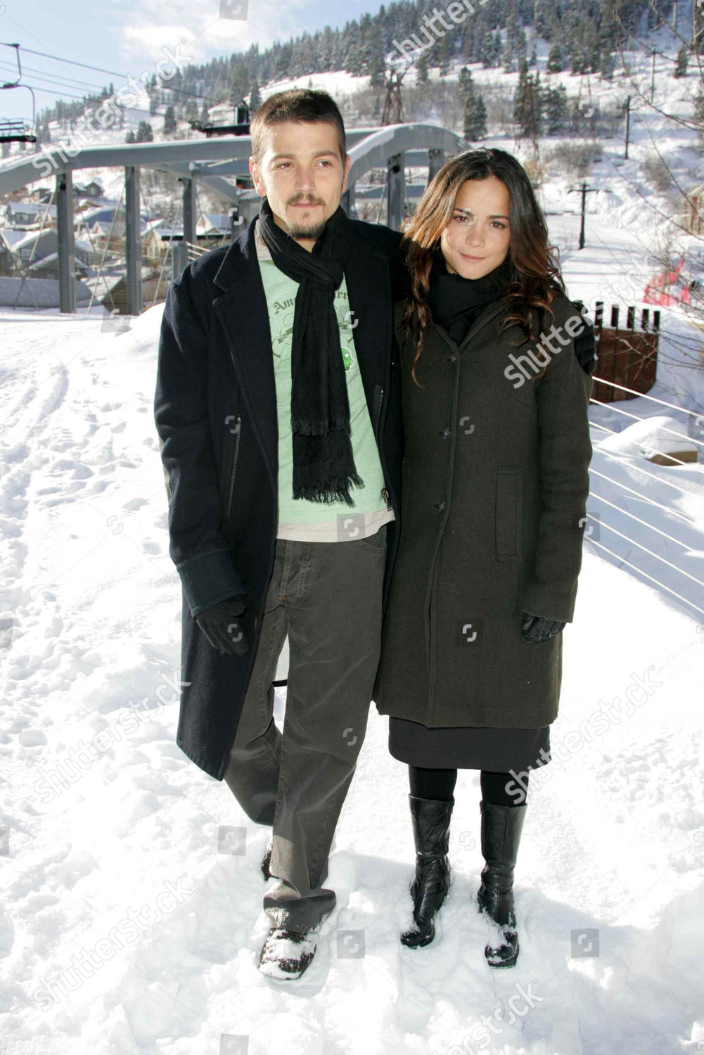 Diego Luna Alice Braga Editorial Stock Photo - Stock Image | Shutterstock