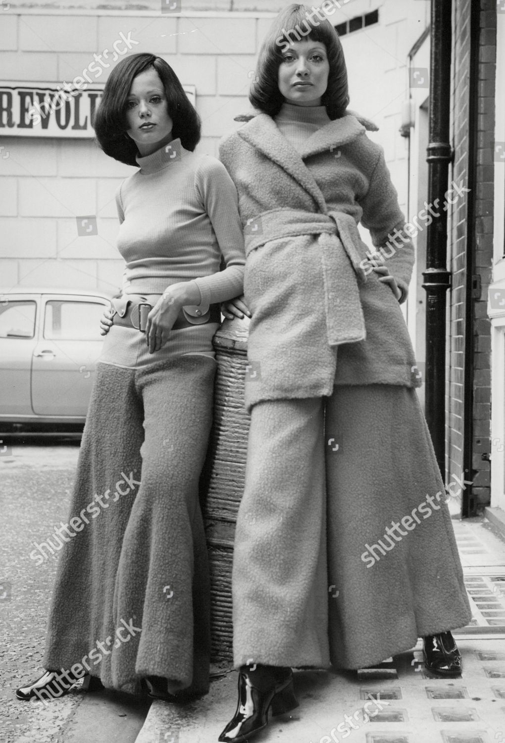Fashion Models Jan Burdette Left Judi Editorial Stock Photo - Stock ...
