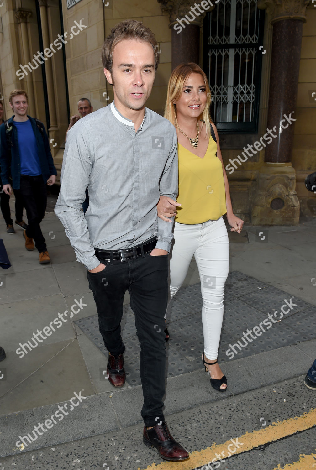 Jack P Shepherd Girlfriend Lauren Editorial Stock Photo - Stock Image ...