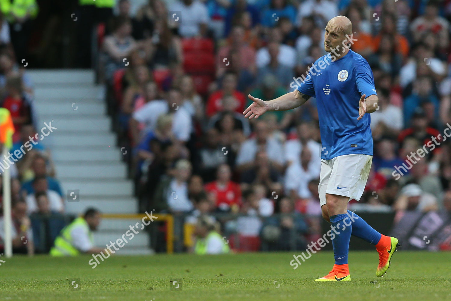 Jaap Stam During Soccer Aid Match Editorial Stock Photo - Stock Image ...