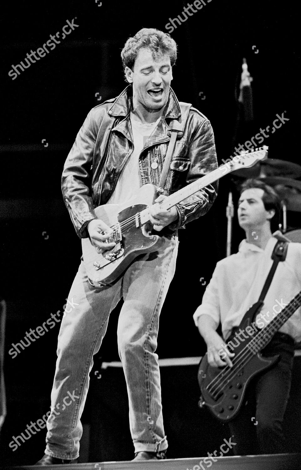 Bruce Springsteen Wembley Stadium Born Usa Editorial Stock Photo ...