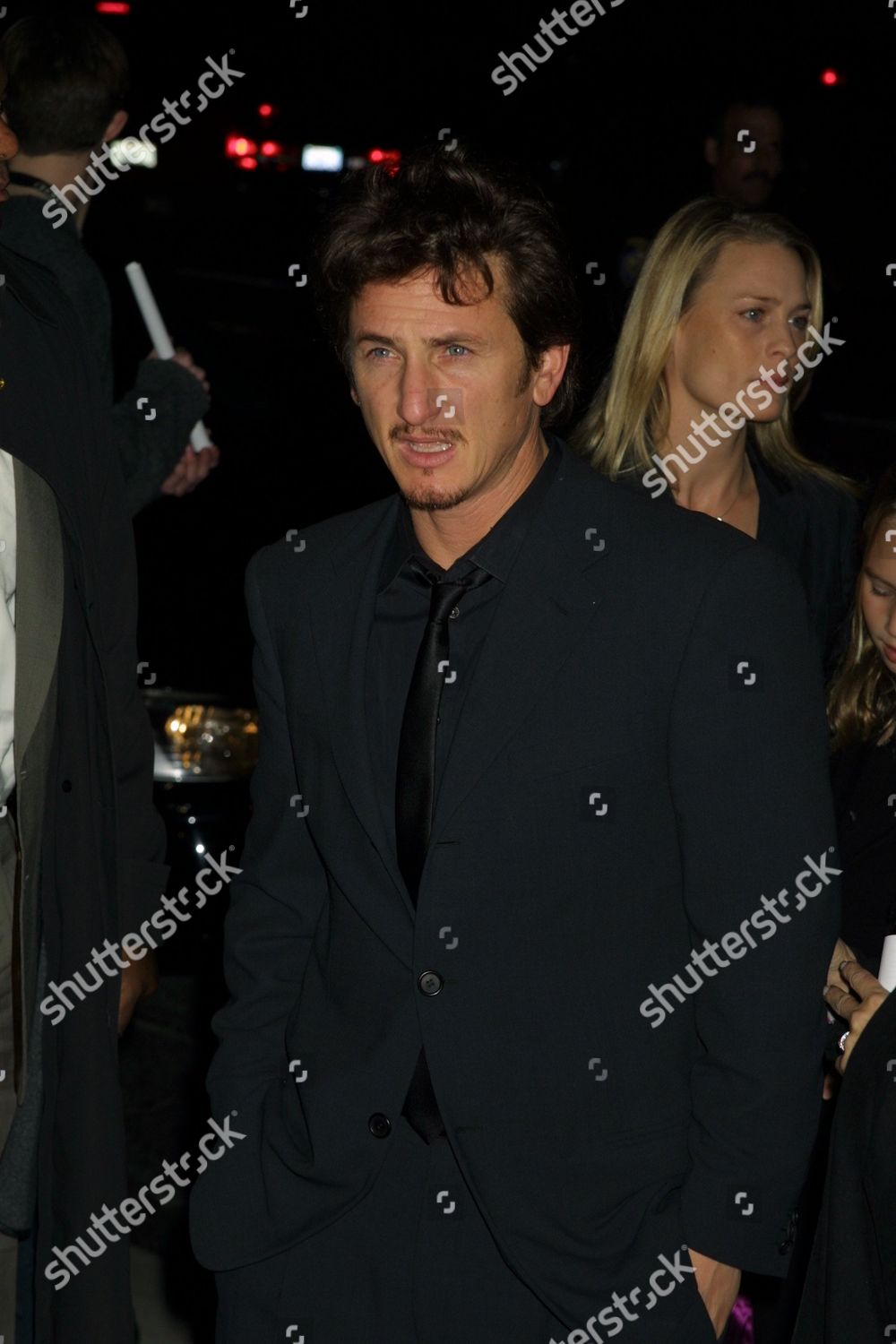 Sean Penn Arriving Premiere Sam Academy Editorial Stock Photo - Stock ...