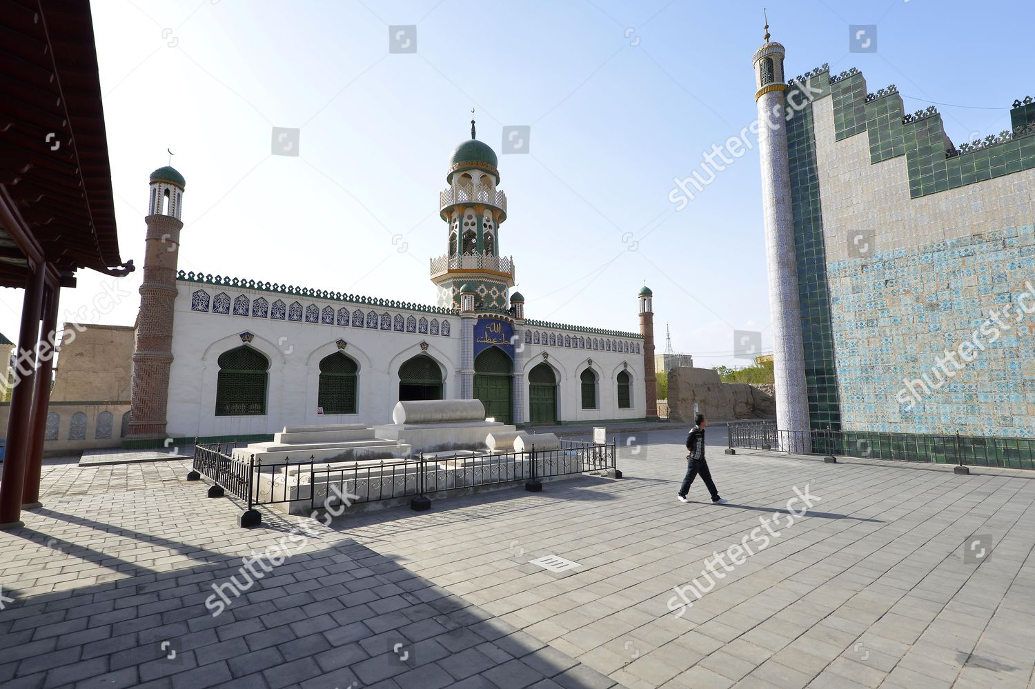 Historical Silk Road Mosque Mausoleum Hami Editorial Stock Photo ...