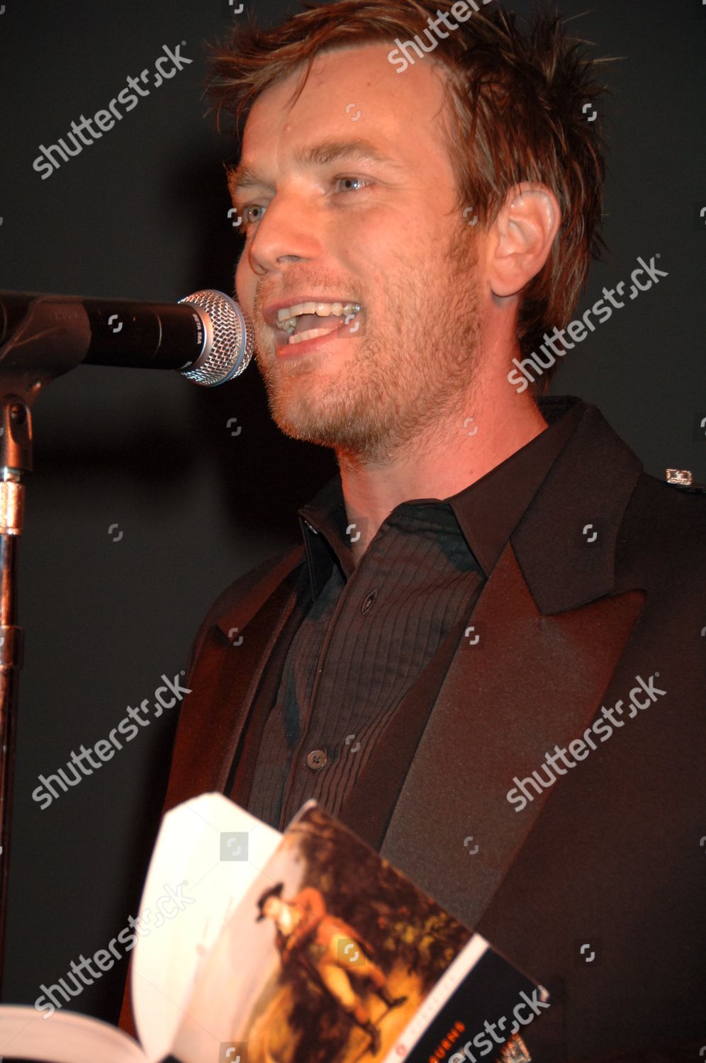 Ewan Mcgregor Reading Robert Burns Editorial Stock Photo - Stock Image ...