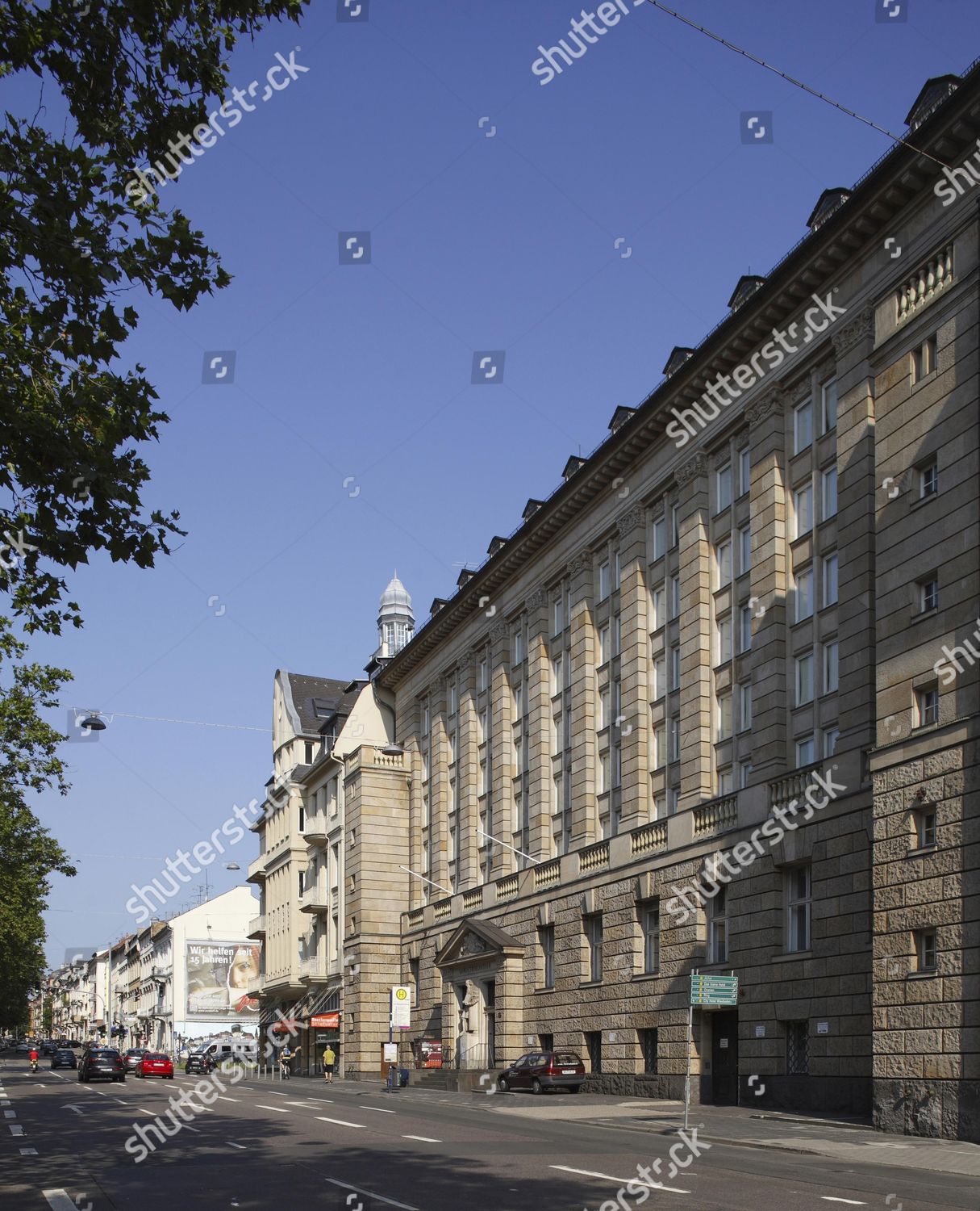 Hessian Library Hessische Landesbibliothek Wiesbaden Hesse Editorial Stock Photo - Stock Image ...