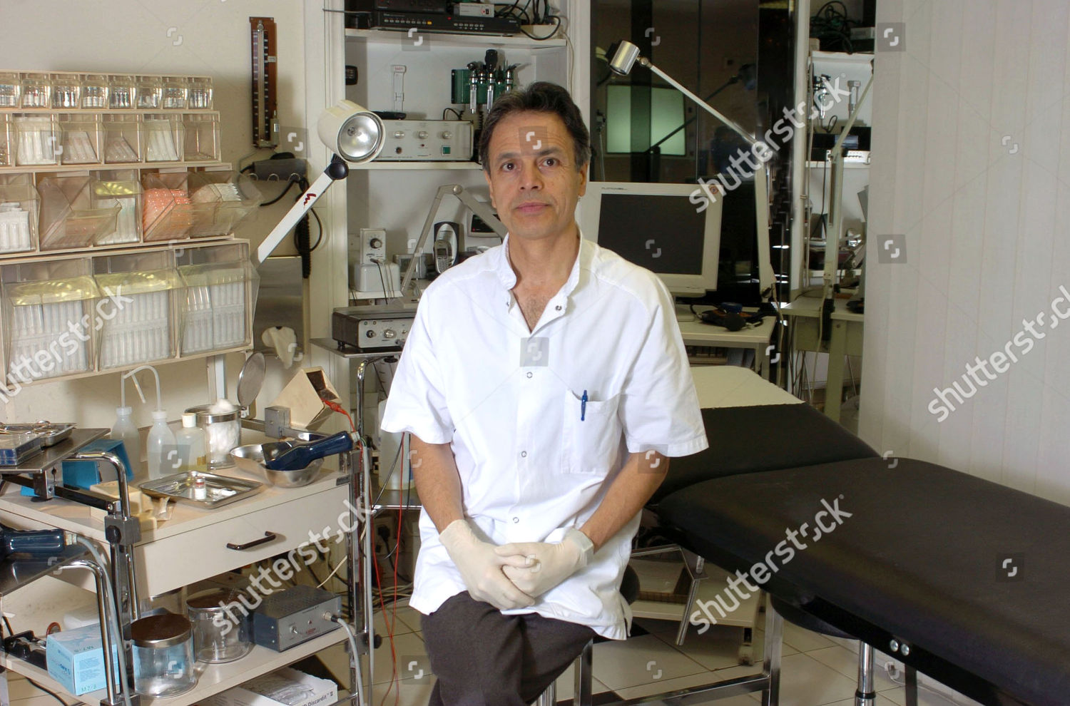 Dr Christian Chams His Surgery Editorial Stock Photo - Stock Image ...