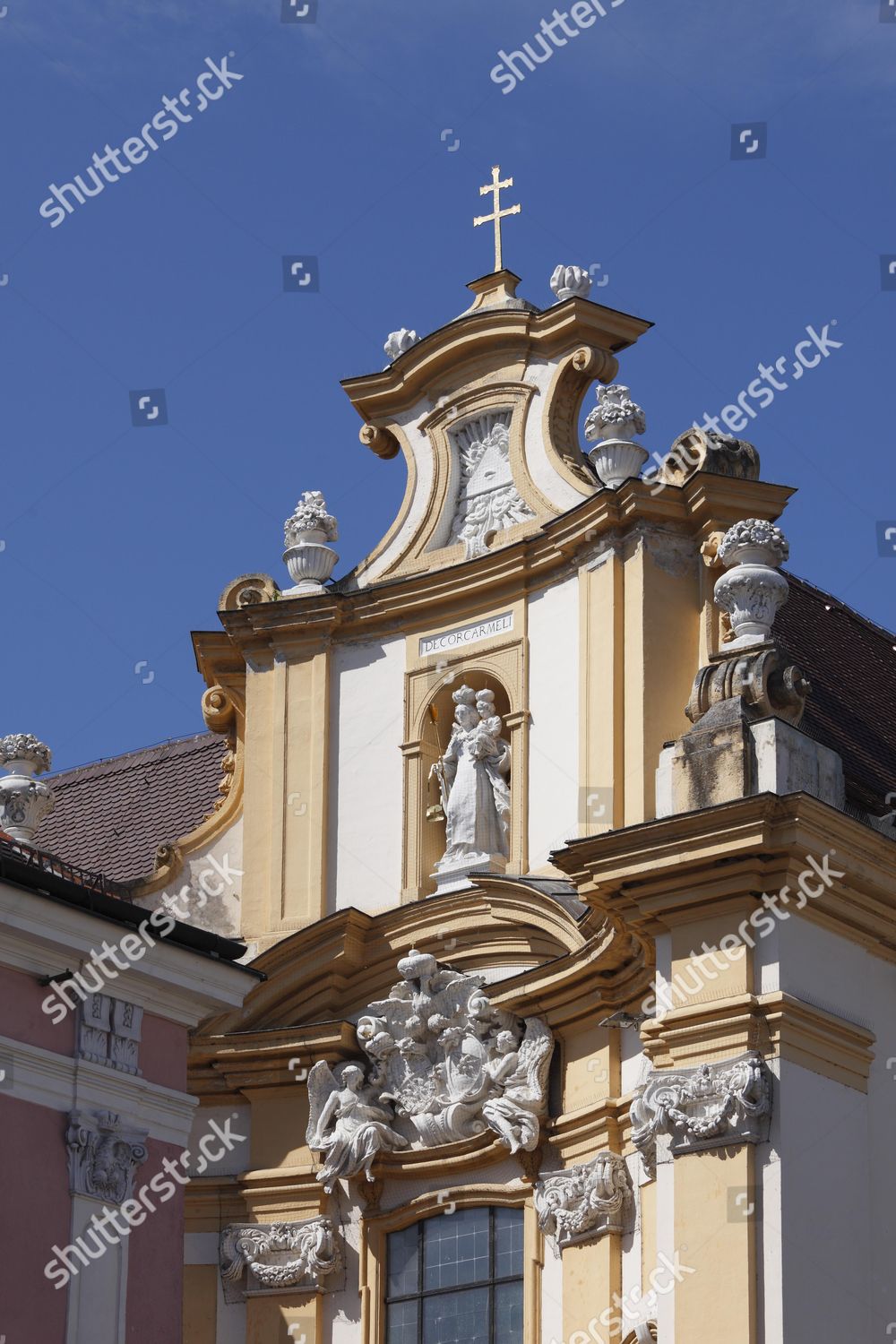 Carmelite Church Prandtauerkirche Church St Poelten Editorial Stock ...