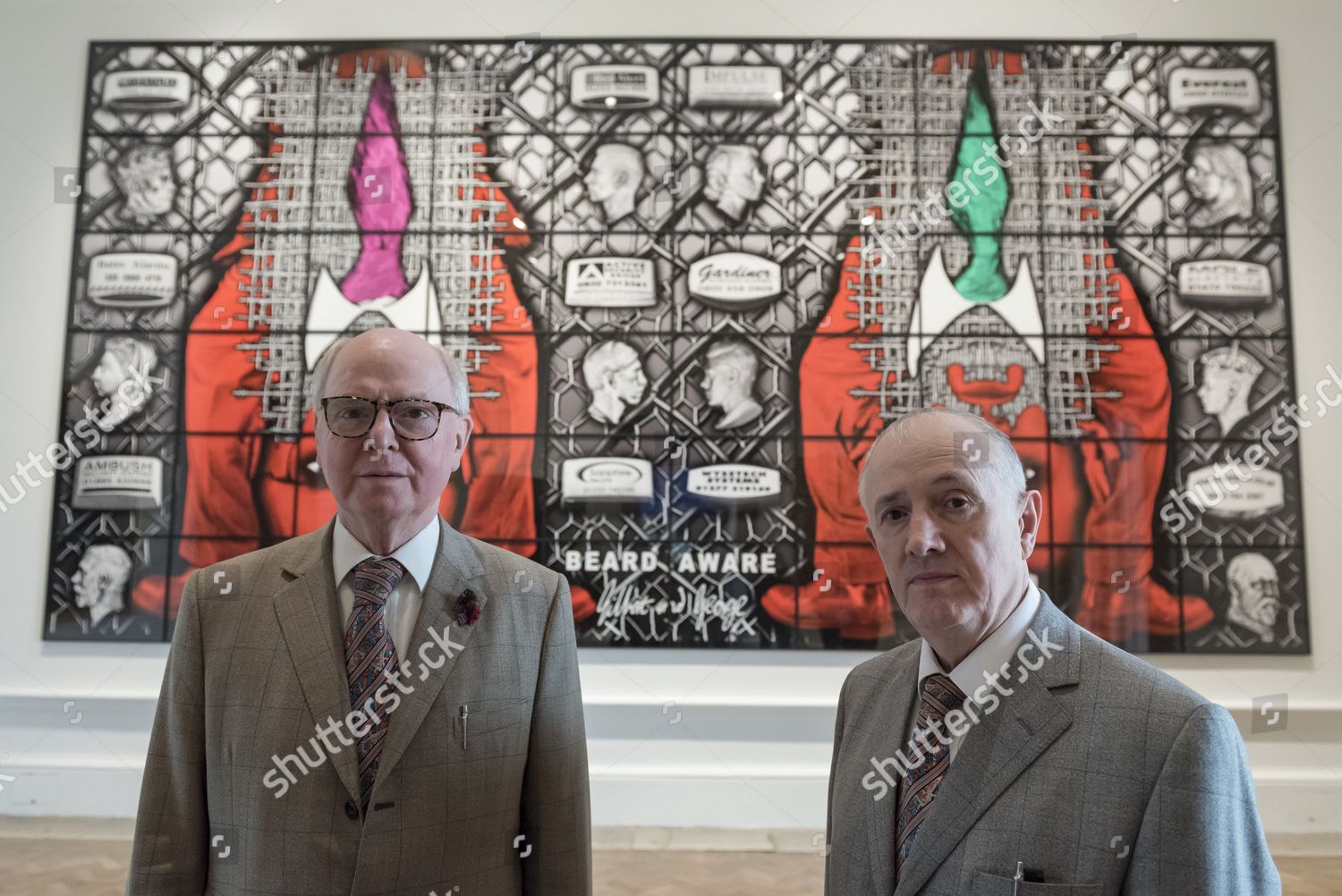 Gilbert Proesch George Passmore Editorial Stock Photo - Stock Image ...