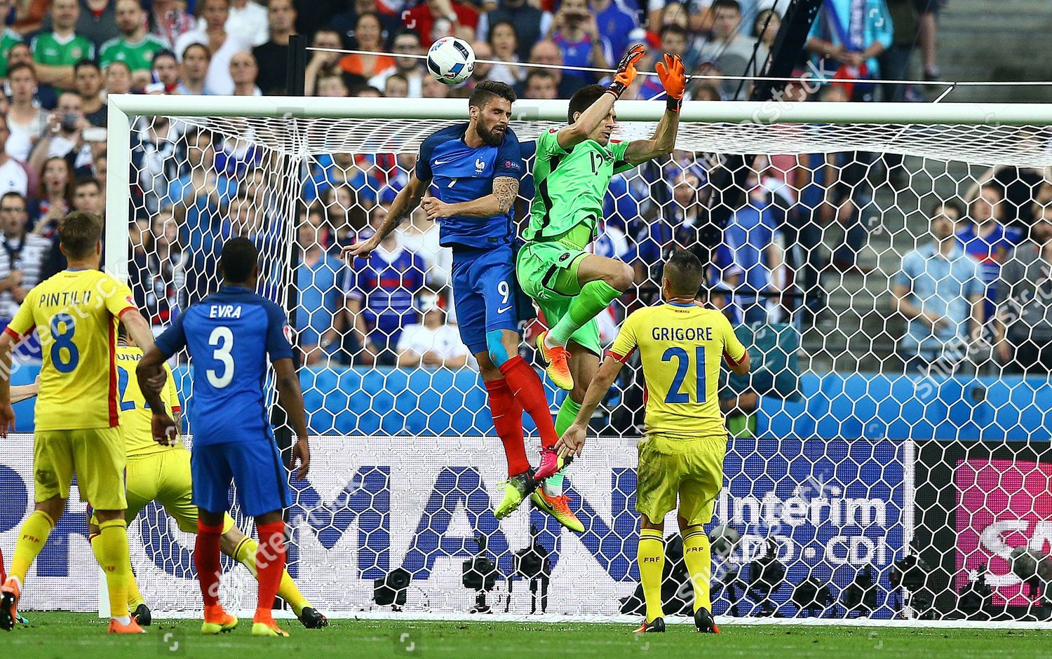 Olivier Giroud France Scores Goal Make Editorial Stock Photo - Stock ...