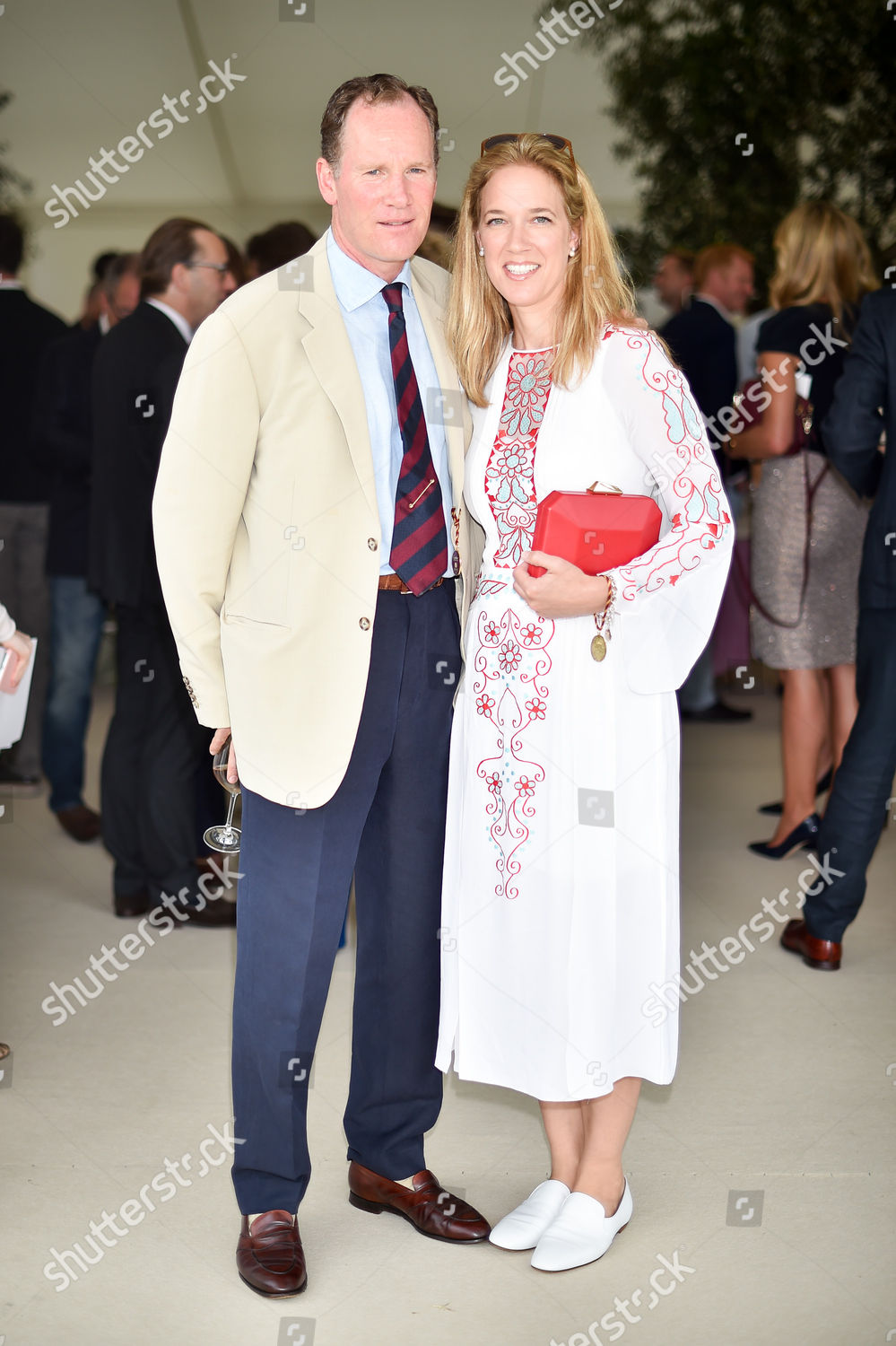 Lord Clifton Wrottesley Lady Sascha Wrottesley Editorial Stock Photo ...