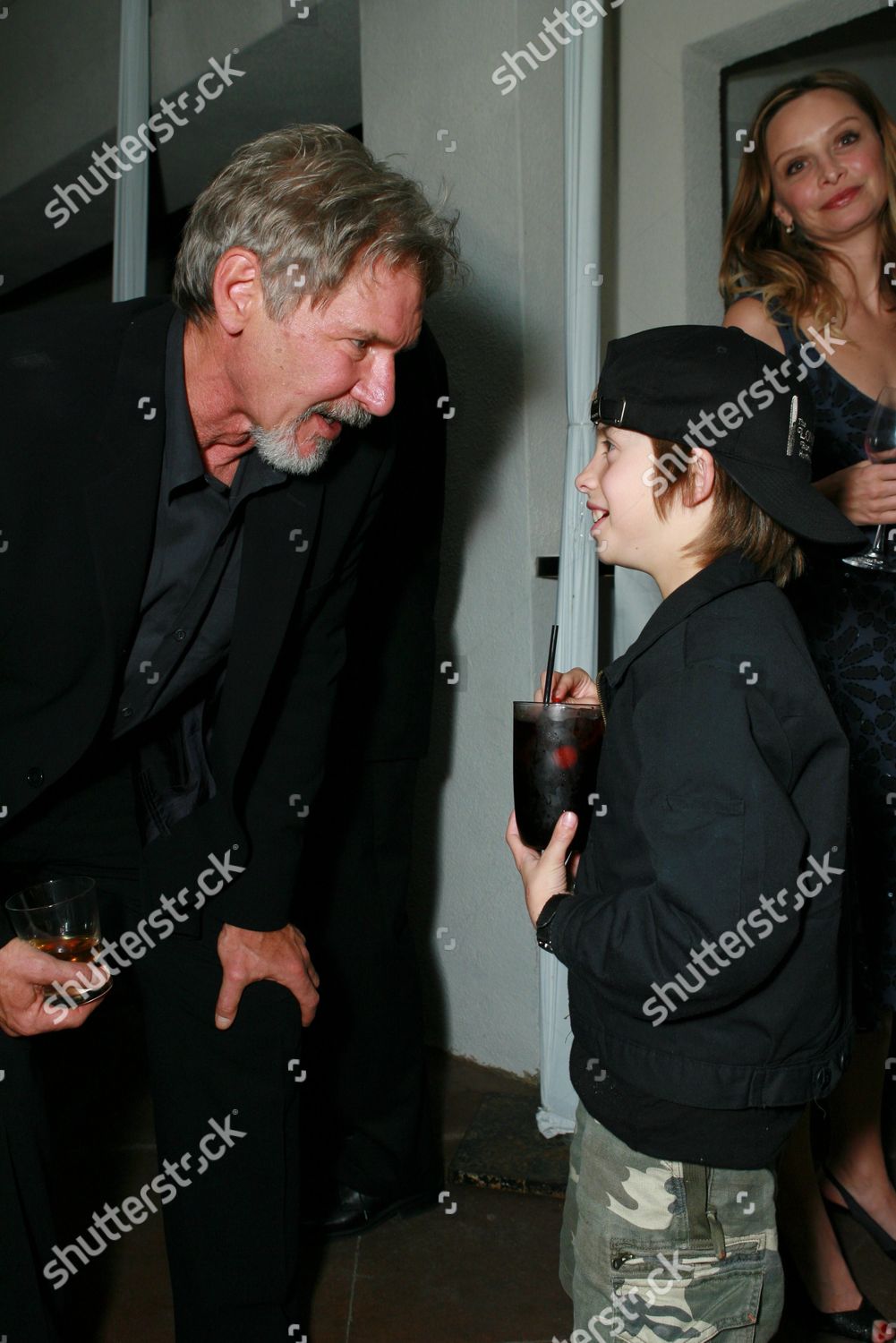 Harrison Ford Jimmy Bennett Editorial Stock Photo - Stock Image ...