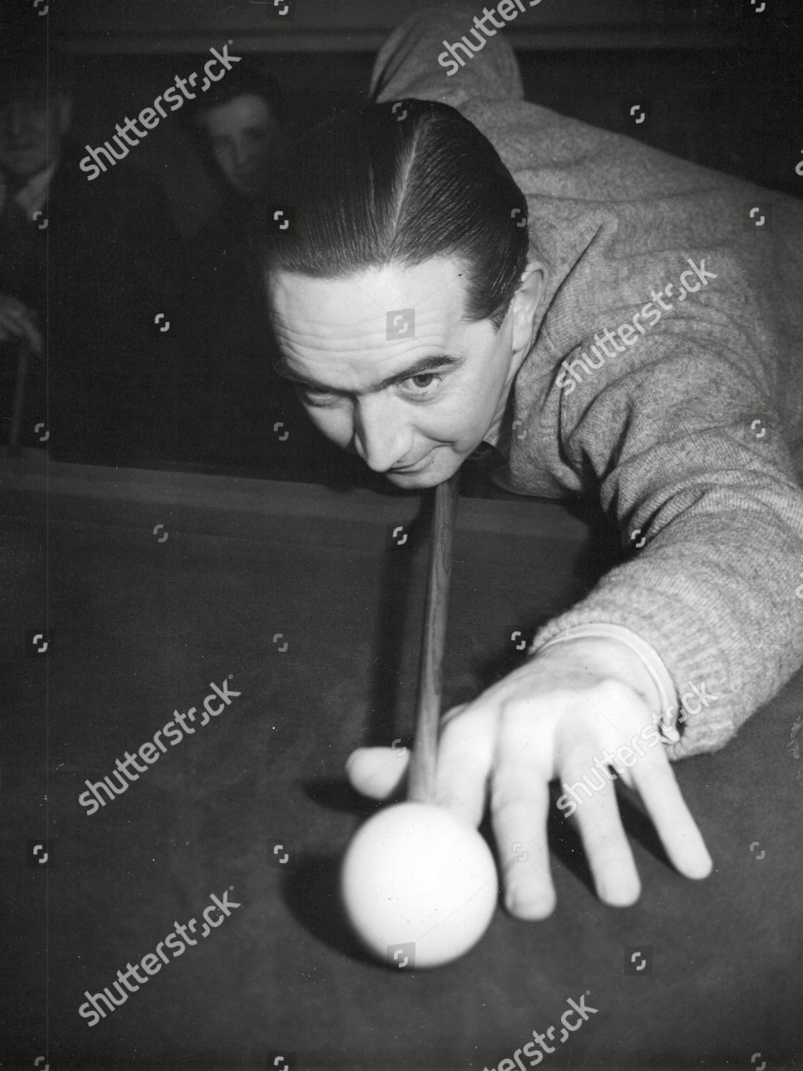 Harry Stokes Scottish Professional Billiards Champion Editorial Stock ...