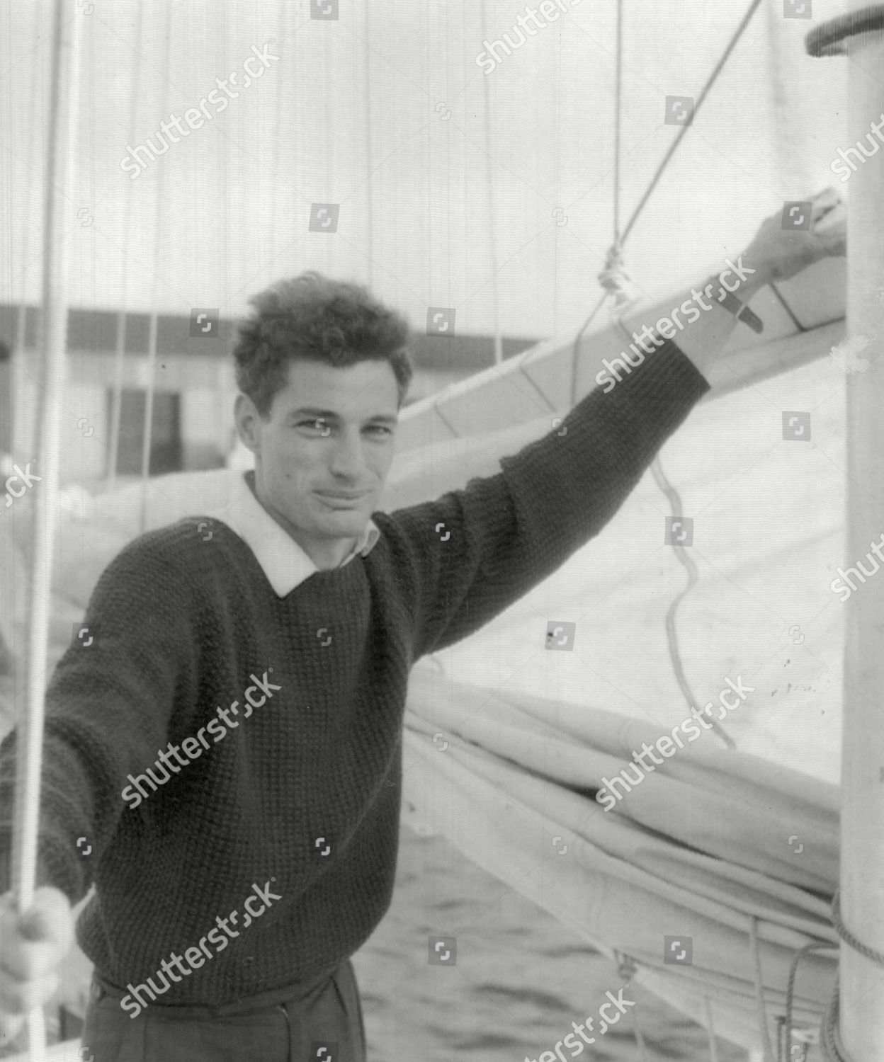Seaman Mike Ellison Aboard Yacht Ilala Editorial Stock Photo - Stock ...
