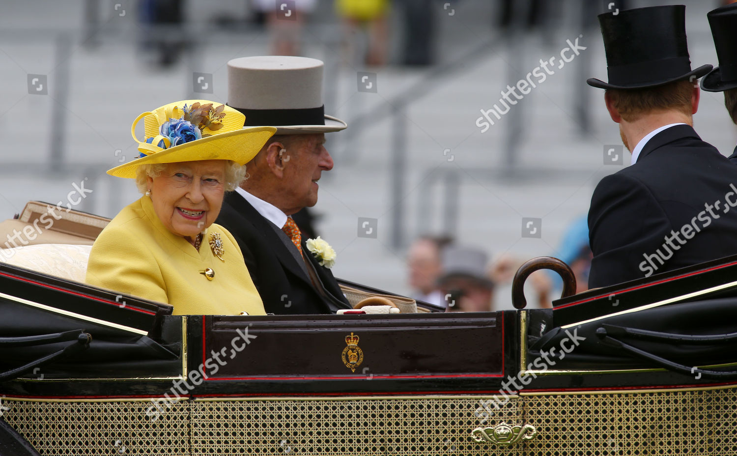 Queen Elizabeth Ii Royal Procession Royal Editorial Stock Photo - Stock ...