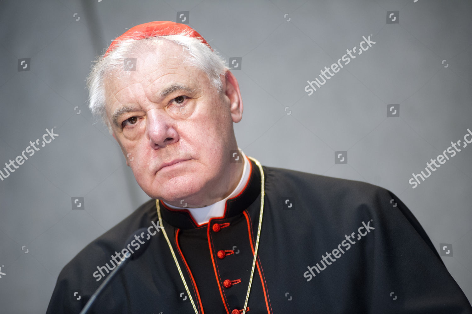 Cardinal Gerhard Ludwig Prefect Congregation Doctrine Editorial Stock ...