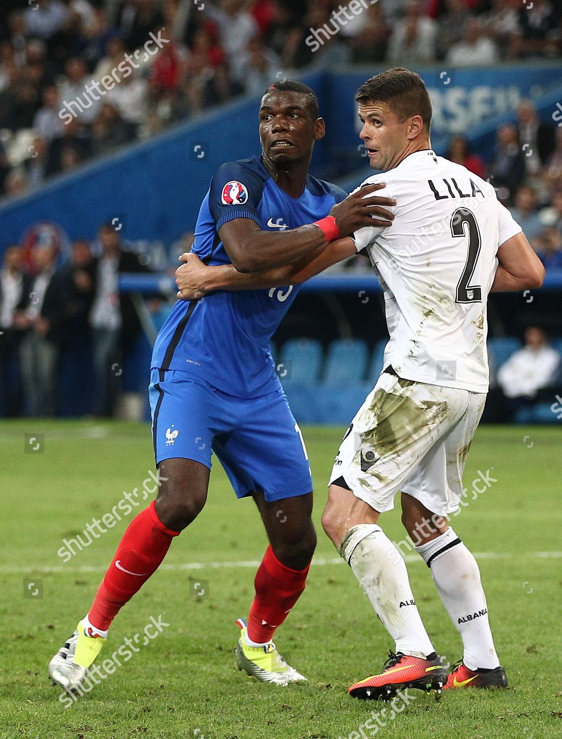 Paul Pogba France Andi Lila Albania Editorial Stock Photo - Stock Image ...