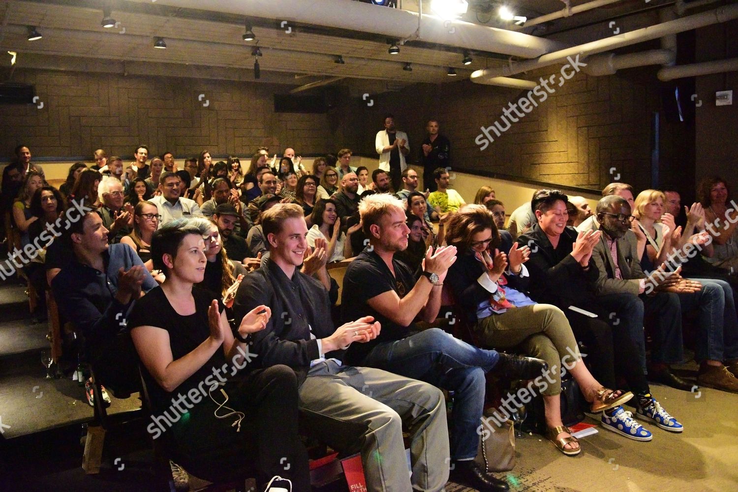 Audience Attending Art Directors Club Happy Editorial Stock Photo ...