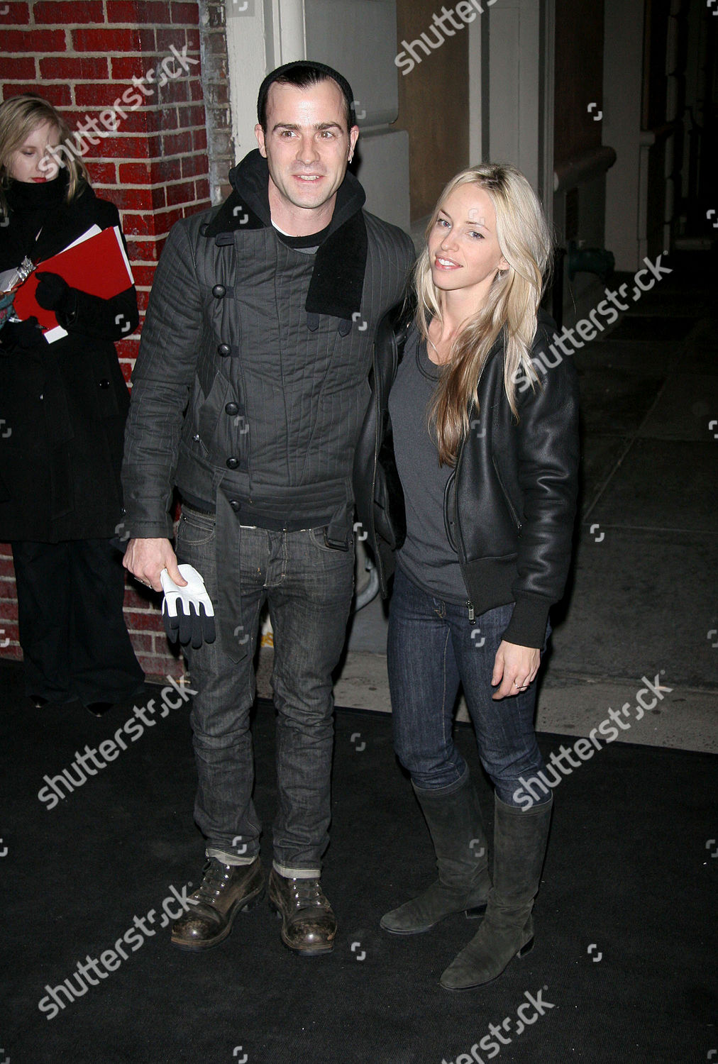 Justin Theroux Heidi Bivens Editorial Stock Photo - Stock Image ...
