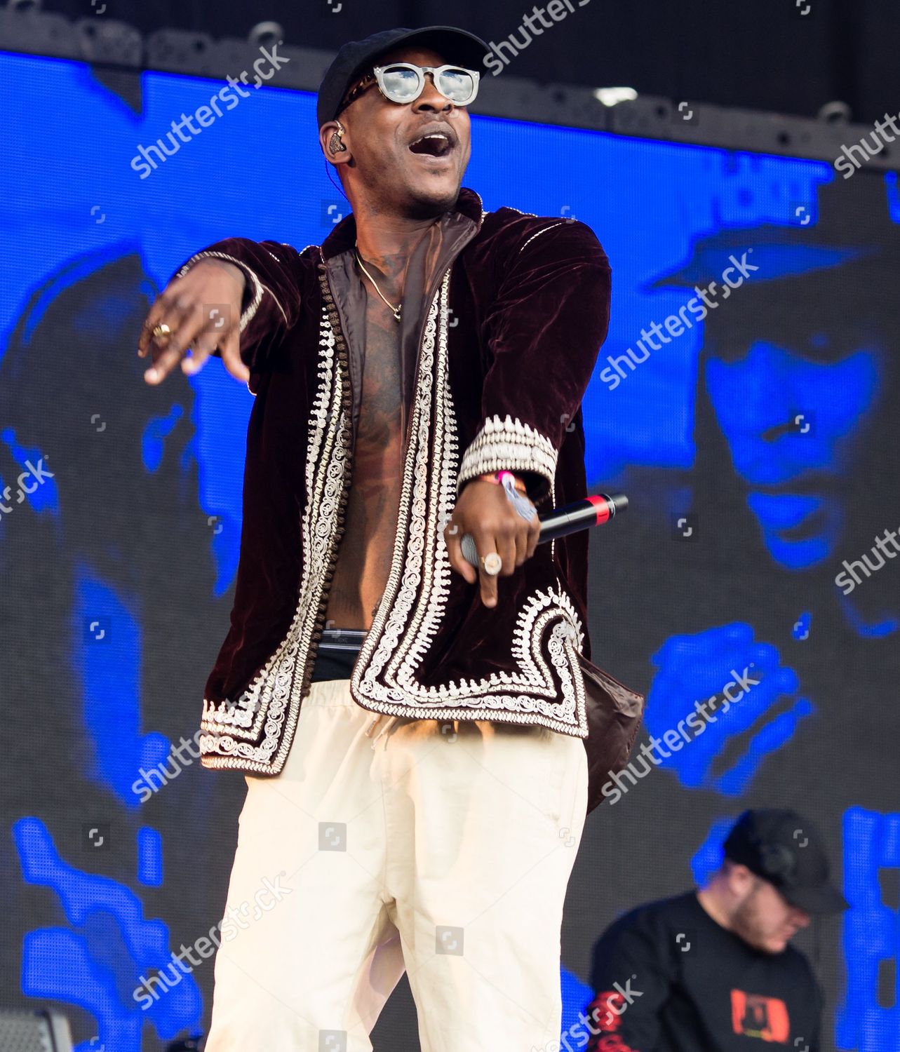 Skepta Performing On Pyramid Stage Skepta Editorial Stock Photo - Stock ...