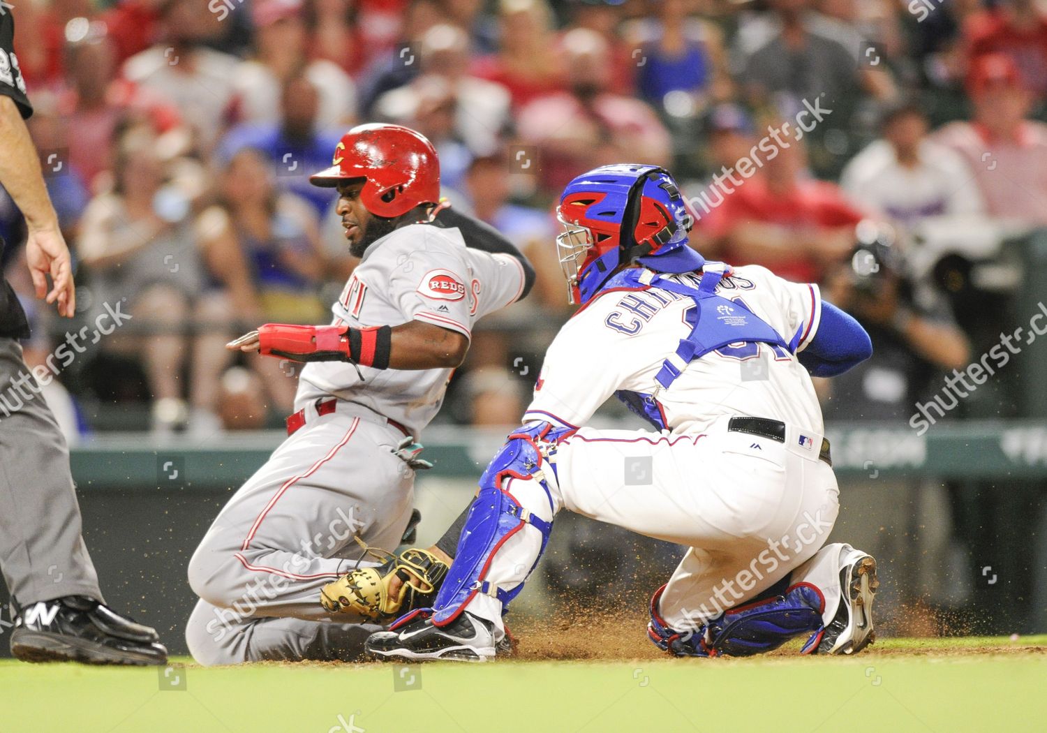 Texas Rangers First Base Coach Hector Editorial Stock Photo - Stock ...