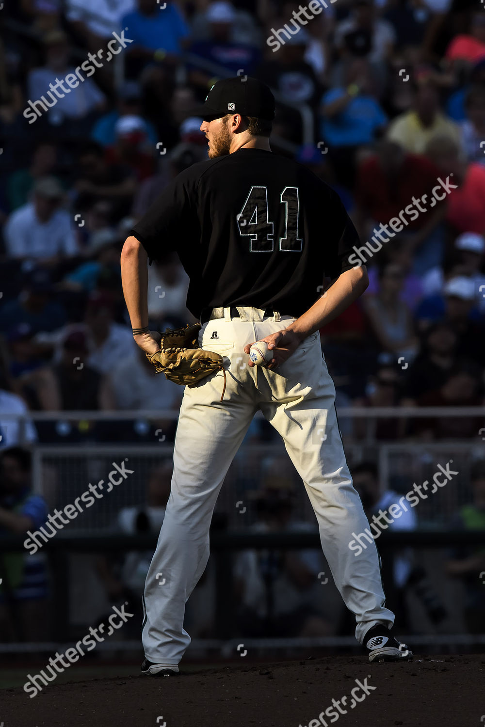 Coastal Carolina Starting Pitcher Andrew Beckwith Editorial Stock Photo ...