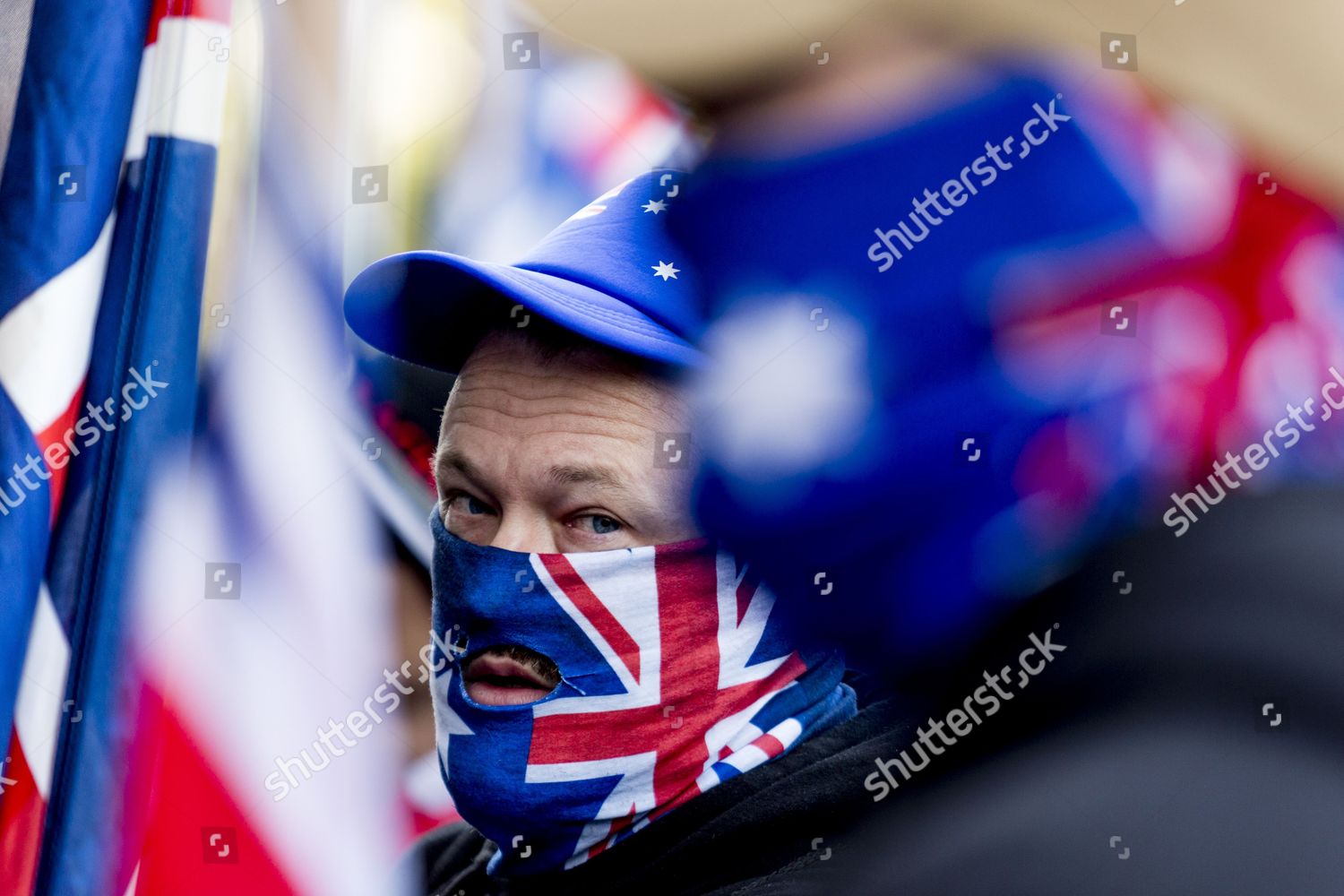 True Blue Crew Member Australian Flag Editorial Stock Photo - Stock ... True Blue Crew Member Australian Flag Editorial Stock Photo - Stock ...