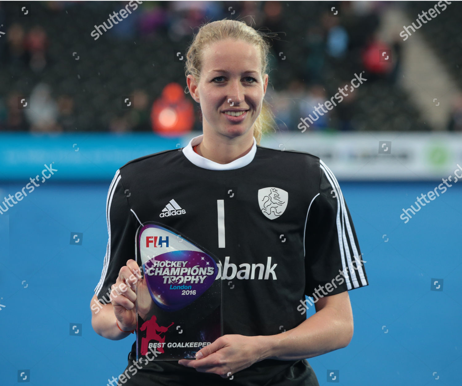 Netherlands Womens Joyce Sombroek Best Goalkeeper Editorial Stock Photo ...