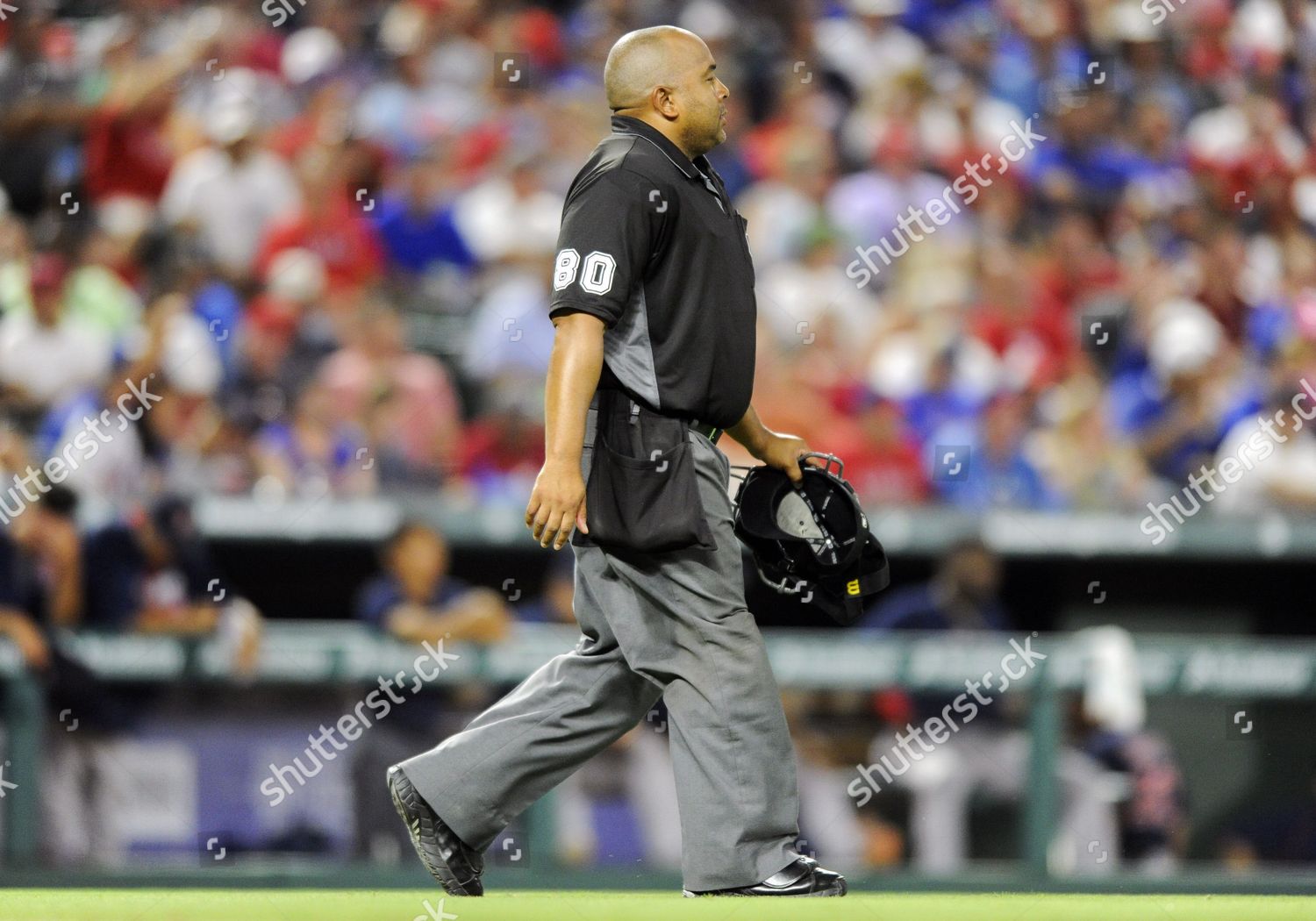 Mlb Umpire Adrian Johnson 80 During Editorial Stock Photo - Stock Image ...