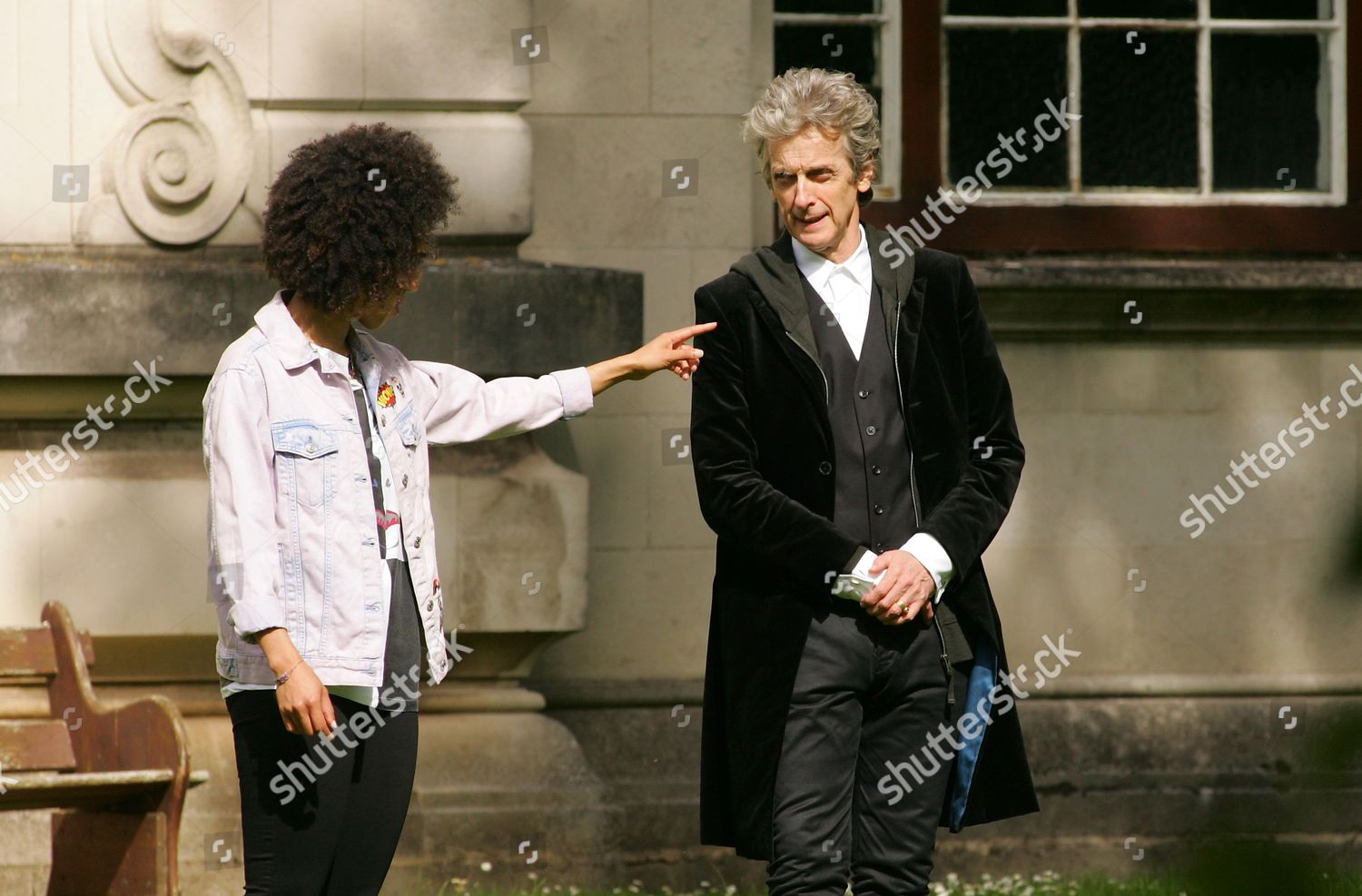 Peter Capaldi Pearl Mackie Film Scenes Editorial Stock Photo - Stock ...
