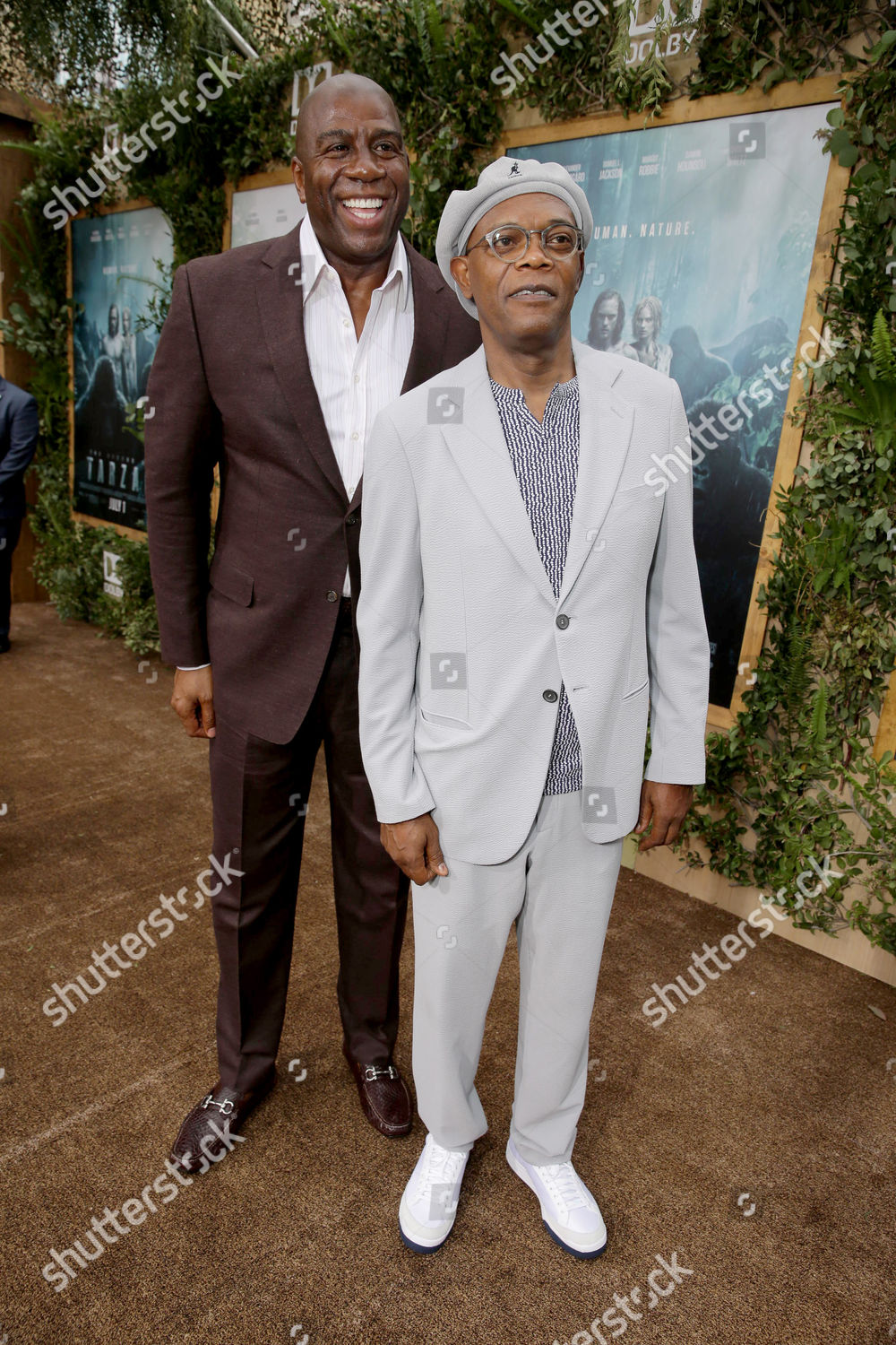 Magic Johnson Samuel L Jackson Editorial Stock Photo - Stock Image ...