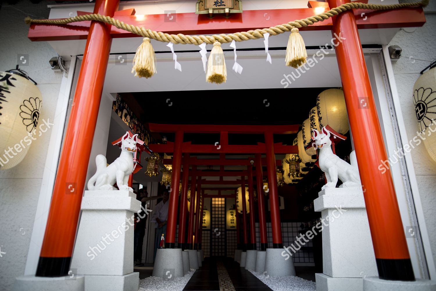 Entrance Akihabara Shrine Editorial Stock Photo - Stock Image ...