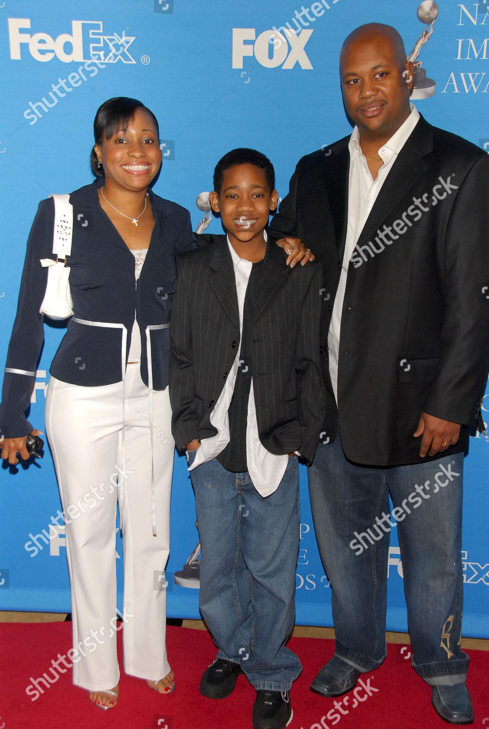 Tyler James Williams Parents Angelia Le Editorial Stock Photo - Stock ...