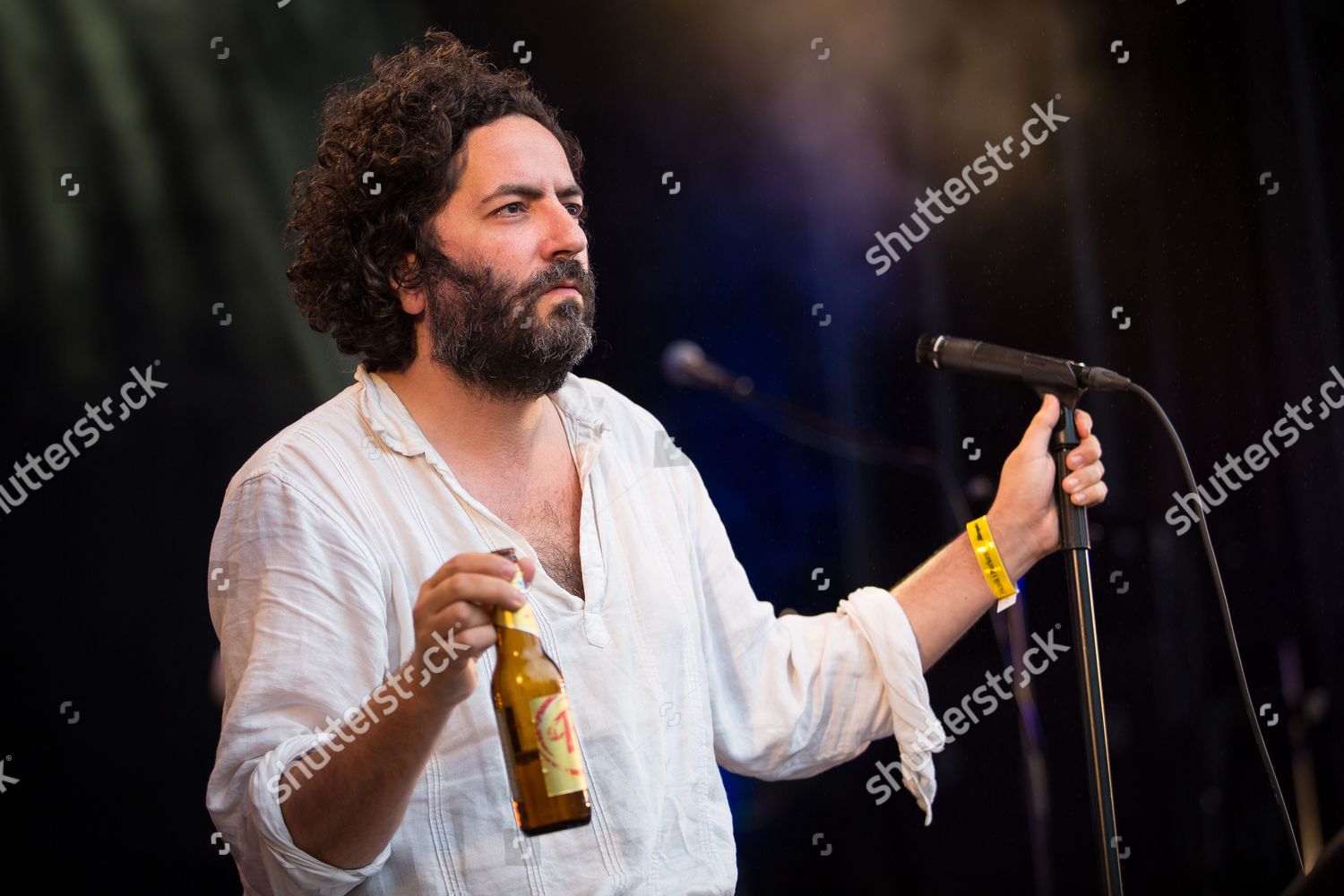 Singer Songwriter Dan Bejar Destroyer Canadian Editorial Stock Photo ...