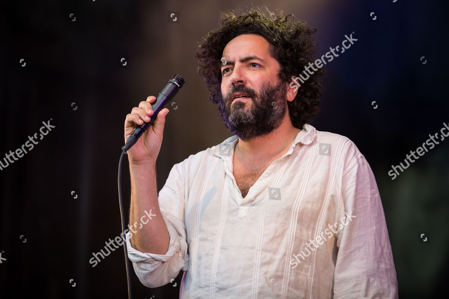 Singer Songwriter Dan Bejar Destroyer Canadian Editorial Stock Photo ...