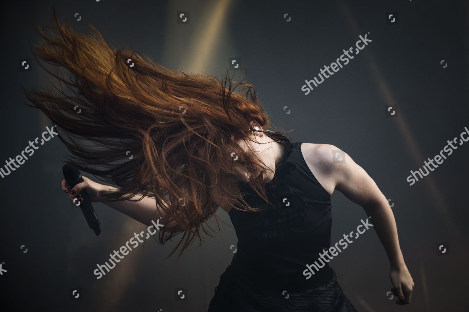 Vocalist Simone Simons Epica Editorial Stock Photo - Stock Image ...