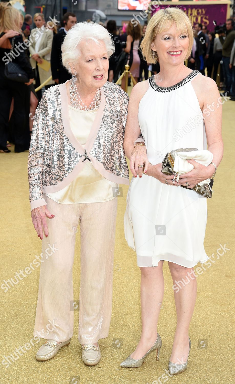 June Whitfield Daughter Suzy Aitchison Editorial Stock Photo - Stock ...