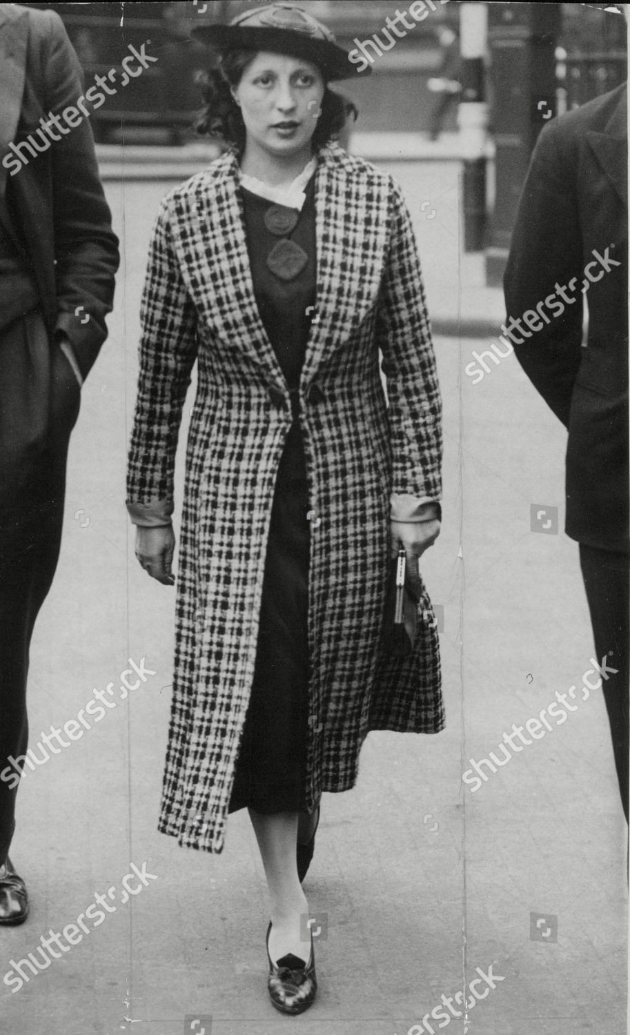 Mrs Keith George Burfield Whose Husband Editorial Stock Photo - Stock ...