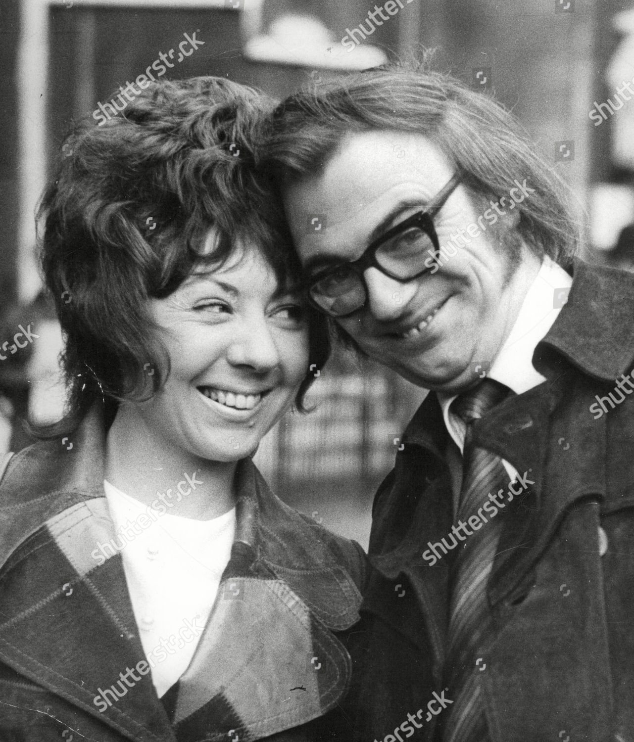 COMEDIAN ROY HUDD WIFE ANN OUTSIDE Editorial Stock Photo - Stock Image ...