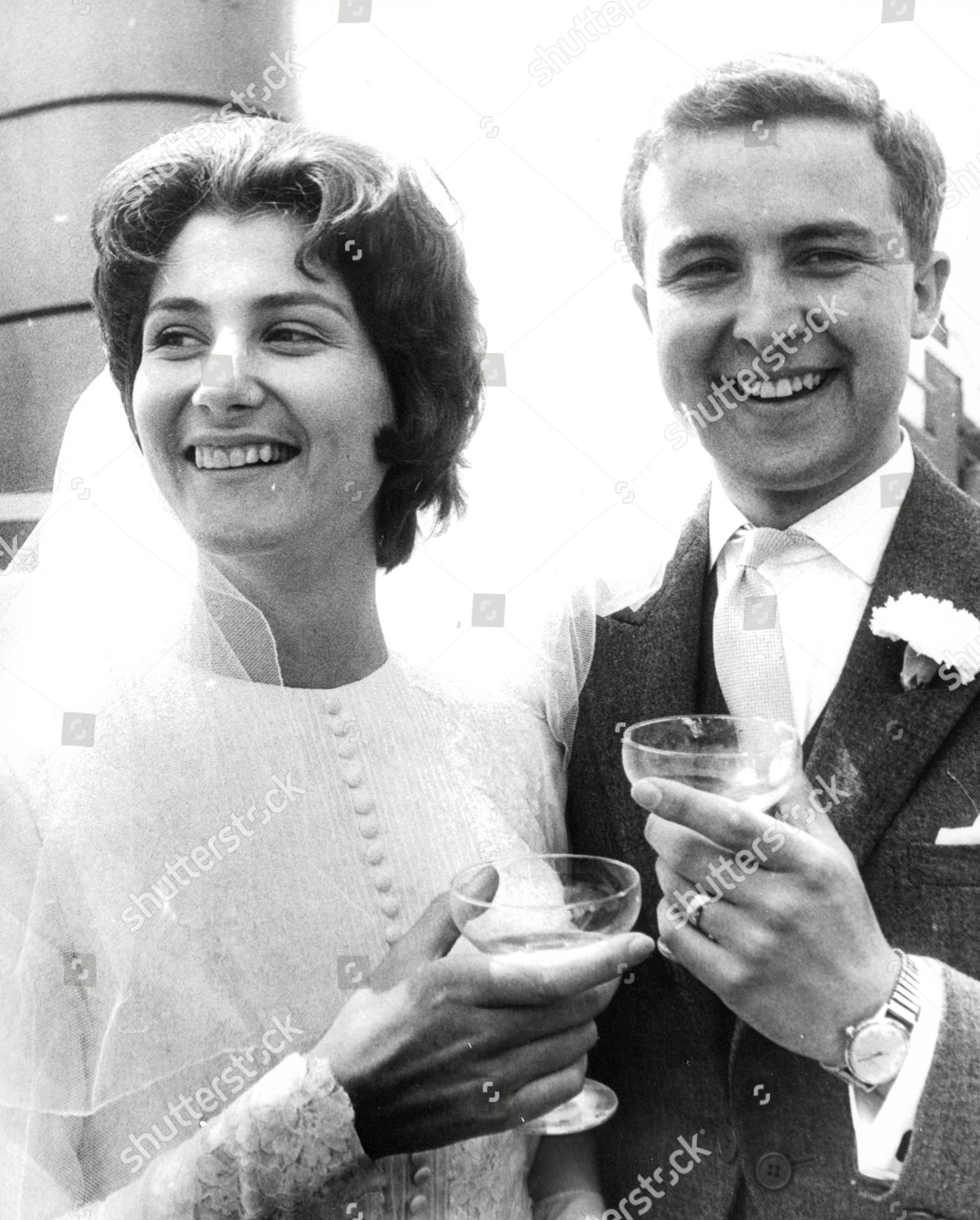 Wedding Susan Jones Richard Tennent Her Editorial Stock Photo - Stock ...